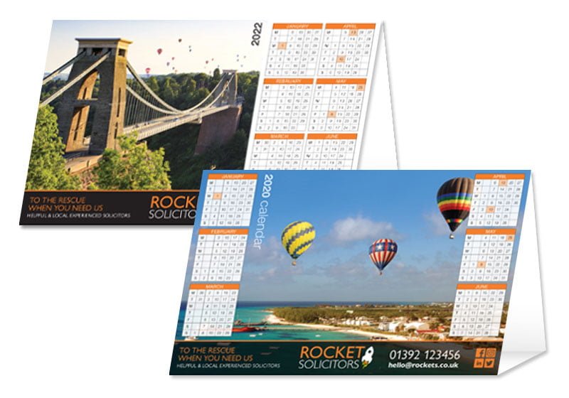 A5 Desk Photo Calendars, Personalised & Bespoke | Quick Turnaround ...