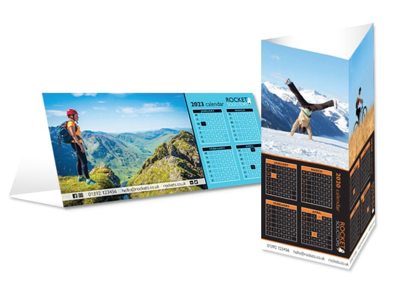 DL Desk Photo Calendars, Personalised & Bespoke | Quick Turnaround ...