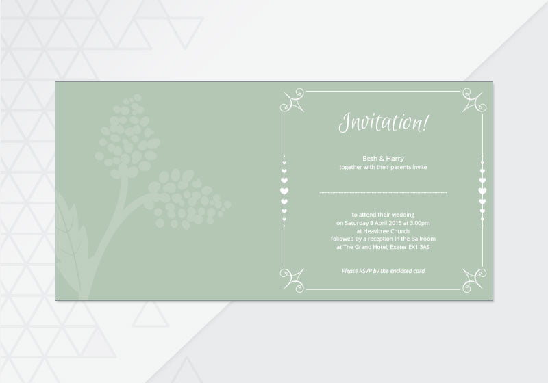 Naturally Loving Wedding Invitations Wedding Stationery | Quick ...