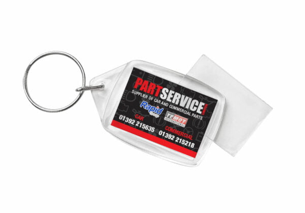 Custom Printed Keyrings | Exeter, Devon | QuickPrint (SW) Ltd