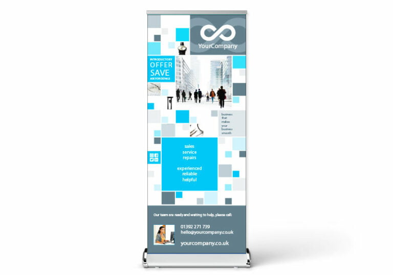 Square Roll-Up Banner Template | Quick Turnaround | QuickPrint (SW) Ltd ...