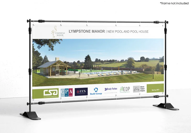 Eyeletted Outdoor PVC Banners | Exeter, Devon | QuickPrint