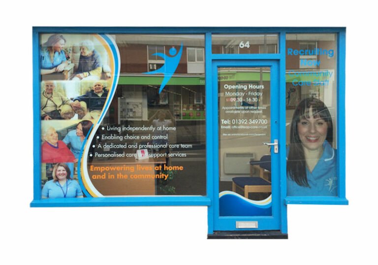 Window Signs | Exeter, Devon | QuickPrint