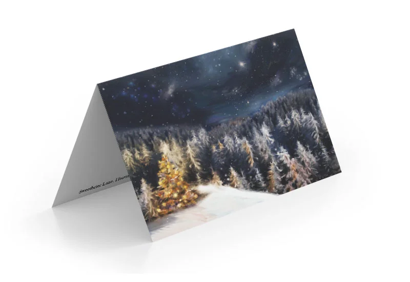 Silent Night: Christmas Greetings Card | Quick Turnaround | QuickPrint ...