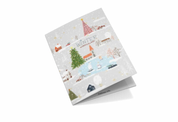 Winter Wonderland Christmas Card | Exeter, Devon | QuickPrint