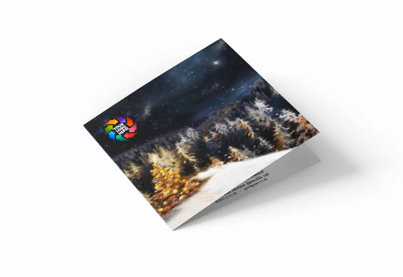 Silent Night: Christmas Greetings Card | Quick Turnaround | QuickPrint ...